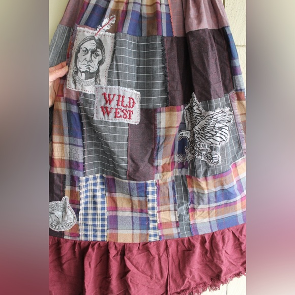 Hand Crafted | Skirts | Patchwork Skirt Native American Heritage | Poshmark